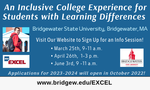 TEST PAGE Bridgewater State University Excel Program - SPED Child and Teen